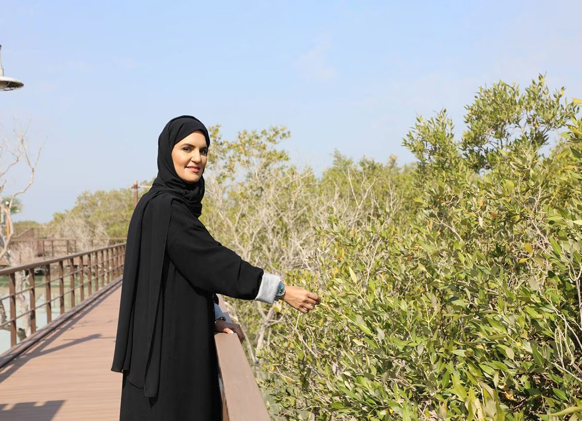 UAE’s first female aircraft engineer creates a mangrove forest ...