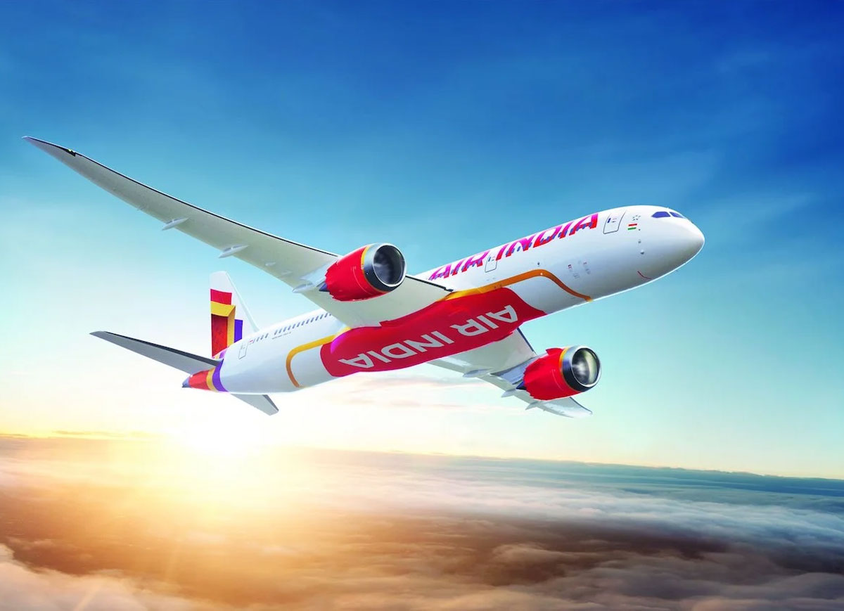 Air India unveils the new 'chakra inspired' bold livery A350 - Aviation360